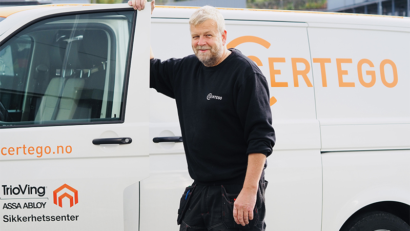 Installation, service og vedligeholdelse - CERTEGO